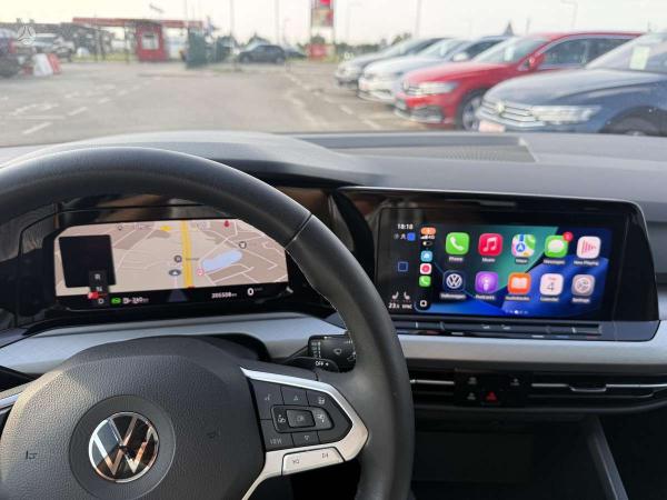 Blue Volkswagen Golf 2022 in Vilnius, with an engine capacity of 1.97 L and mileage of 206 thousand km for 13999 €, photo 3 on AUTOMOTO.COM.LV