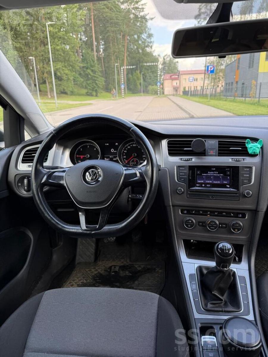 Brūns Volkswagen Golf 2014 Ogre, ar dzinēja tilpumu 1.60 L un nobraukumu 326 tūkst. km par 5000 €, foto 5 vietnē AUTOMOTO.COM.LV
