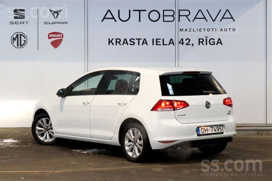 Brūns Volkswagen Golf 2015 Rīga, ar dzinēja tilpumu 1.40 L un nobraukumu 116 tūkst. km par 8500 €, foto 6 vietnē AUTOMOTO.COM.LV