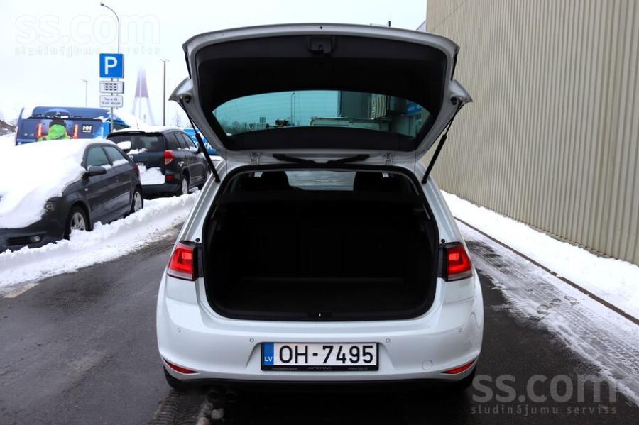 Brūns Volkswagen Golf 2015 Rīga, ar dzinēja tilpumu 1.40 L un nobraukumu 116 tūkst. km par 8500 €, foto 23 vietnē AUTOMOTO.COM.LV
