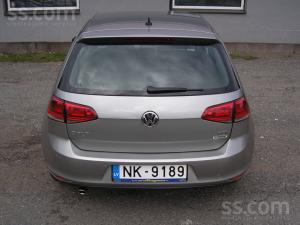 Brown Volkswagen Golf 2015 in Riga, with an engine capacity of 1.60 L and mileage of 0 thousand km for 8650 €, photo 7 on AUTOMOTO.COM.LV