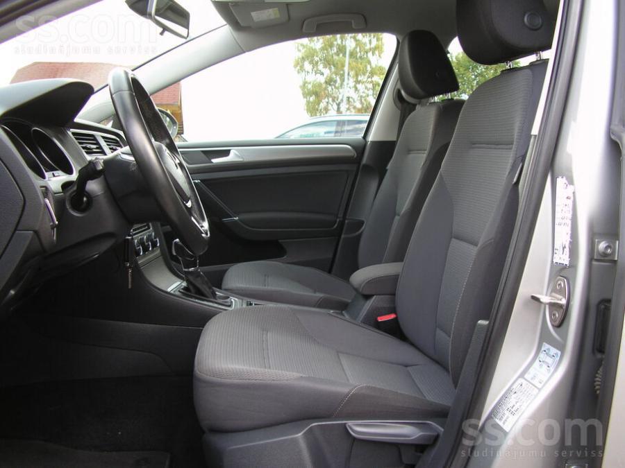 Brown Volkswagen Golf 2015 in Riga, with an engine capacity of 1.60 L and mileage of 0 thousand km for 8650 €, photo 19 on AUTOMOTO.COM.LV
