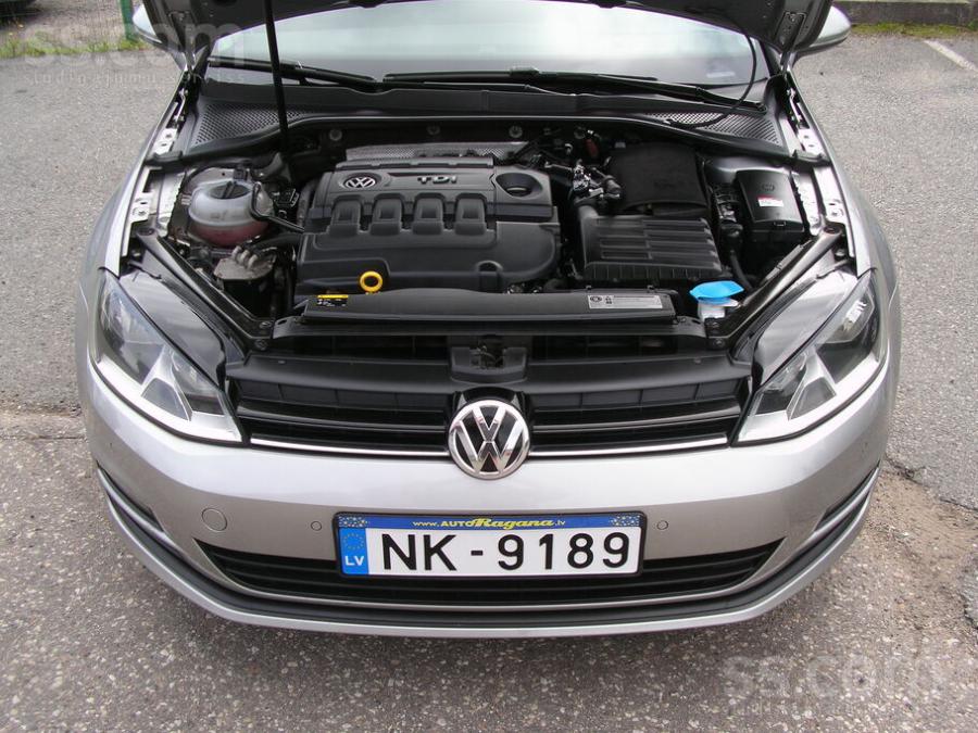 Brown Volkswagen Golf 2015 in Riga, with an engine capacity of 1.60 L and mileage of 0 thousand km for 8650 €, photo 31 on AUTOMOTO.COM.LV