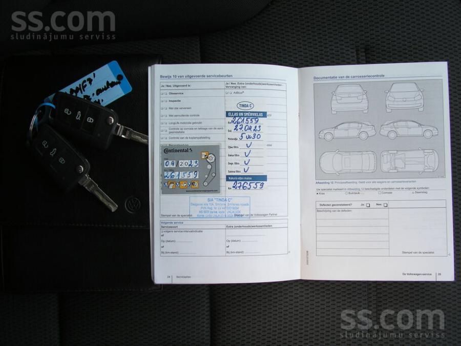 Brown Volkswagen Golf 2015 in Riga, with an engine capacity of 1.60 L and mileage of 0 thousand km for 8650 €, photo 32 on AUTOMOTO.COM.LV