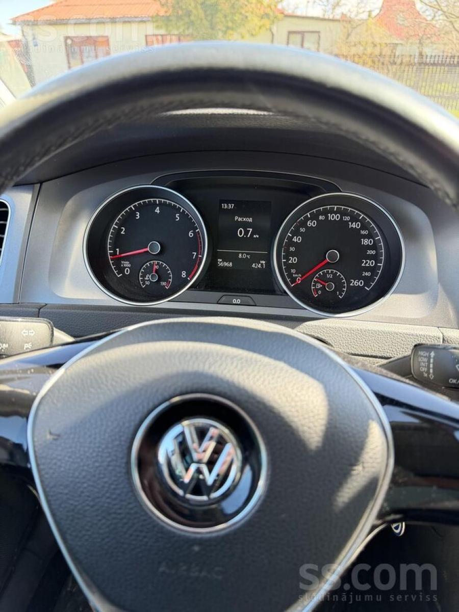 Brūns Volkswagen Golf 2016 Ventspils, ar dzinēja tilpumu 1.40 L un nobraukumu 57 tūkst. km par 8990 €, foto 18 vietnē AUTOMOTO.COM.LV