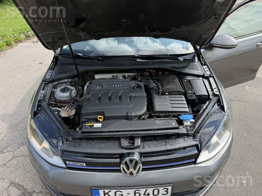 Brūns Volkswagen Golf 2016 Ogre, ar dzinēja tilpumu 1.60 L un nobraukumu 381 tūkst. km par 3500 €, foto 15 vietnē AUTOMOTO.COM.LV