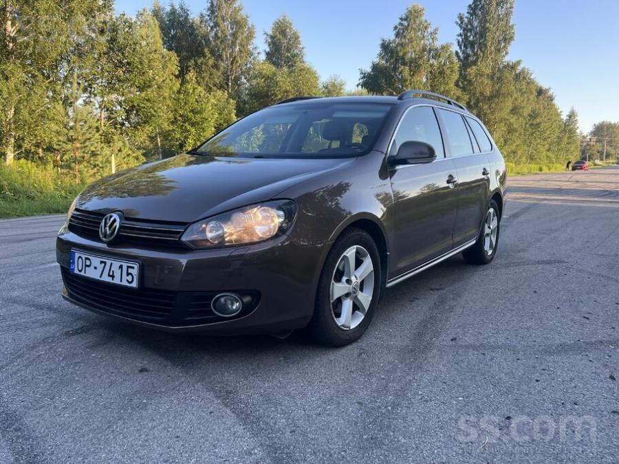 Brown Volkswagen Golf 2010 in Riga, with an engine capacity of 1.40 L and mileage of 226 thousand km for 4500 €, photo 1 on AUTOMOTO.COM.LV