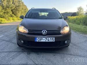 Brown Volkswagen Golf 2010 in Riga, with an engine capacity of 1.40 L and mileage of 226 thousand km for 4500 €, photo 3 on AUTOMOTO.COM.LV