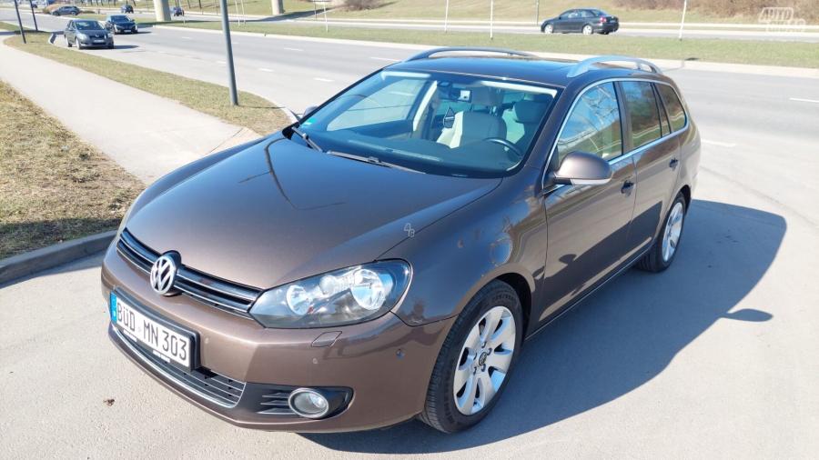 Brown Volkswagen Golf 2011 in Kaunas, with an engine capacity of 1.40 L and mileage of 185 thousand km for 5100 €, photo 1 on AUTOMOTO.COM.LV