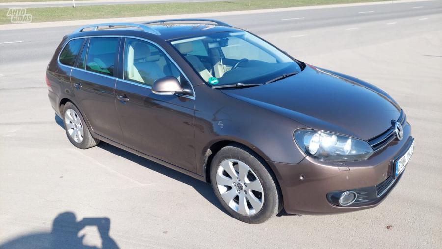 Brown Volkswagen Golf 2011 in Kaunas, with an engine capacity of 1.40 L and mileage of 185 thousand km for 5100 €, photo 4 on AUTOMOTO.COM.LV