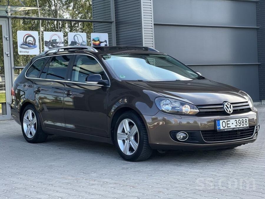 Brown Volkswagen Golf 2012 in Jekabpils, with an engine capacity of 1.60 L and mileage of 288 thousand km for 5890 €, photo 5 on AUTOMOTO.COM.LV