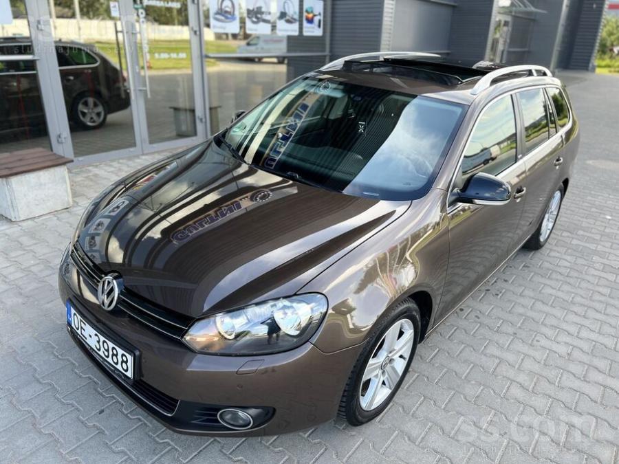Brown Volkswagen Golf 2012 in Jekabpils, with an engine capacity of 1.60 L and mileage of 288 thousand km for 5890 €, photo 10 on AUTOMOTO.COM.LV