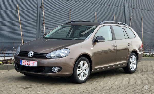Brown Volkswagen Golf 2012 in Vilnius, with an engine capacity of 1.97 L and mileage of 271 thousand km for 5250 €, photo 1 on AUTOMOTO.COM.LV