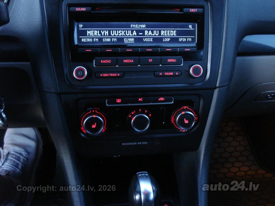 Brūns Volkswagen Golf 2012 Tallina, ar dzinēja tilpumu 1.60 L un nobraukumu 282 tūkst. km par 3955 €, foto 9 vietnē AUTOMOTO.COM.LV