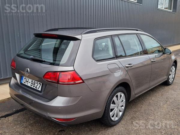 Brown Volkswagen Golf 2013 in Bauska, with an engine capacity of 1.60 L and mileage of 277 thousand km for 5500 €, photo 7 on AUTOMOTO.COM.LV