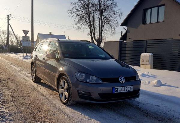 Brown Volkswagen Golf 2014 in Kedainiai, with an engine capacity of 1.97 L and mileage of 300 thousand km for 5950 €, photo 3 on AUTOMOTO.COM.LV