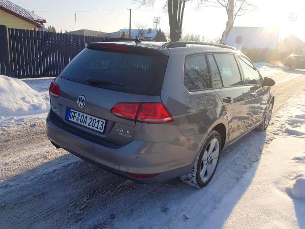 Brown Volkswagen Golf 2014 in Kedainiai, with an engine capacity of 1.97 L and mileage of 300 thousand km for 5950 €, photo 6 on AUTOMOTO.COM.LV