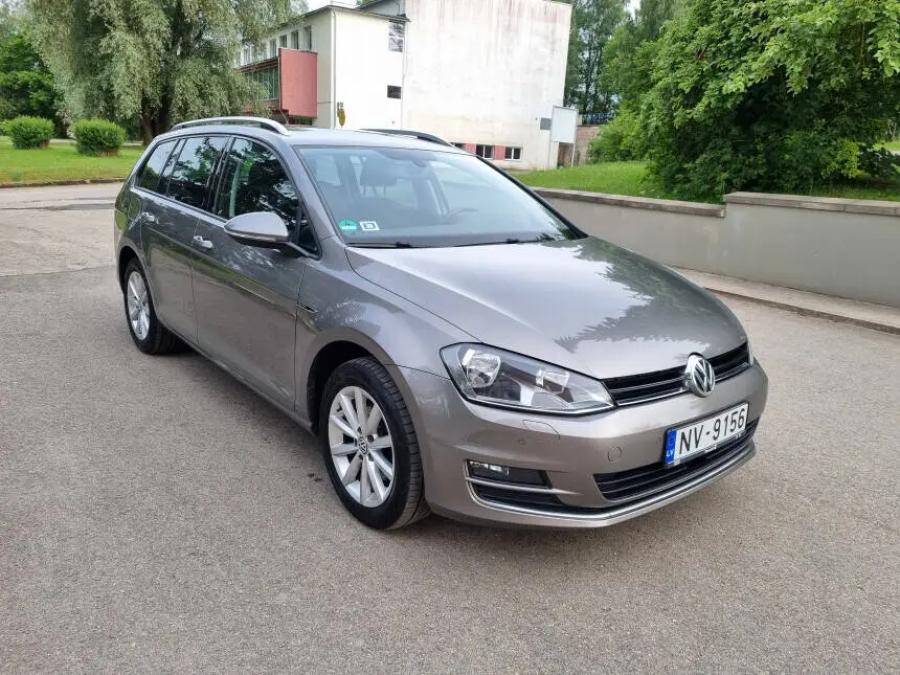 Brūns Volkswagen Golf 2015 Jēkabpils, ar dzinēja tilpumu 1.60 L un nobraukumu 259 tūkst. km par 7650 €, foto 5 vietnē AUTOMOTO.COM.LV