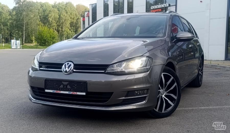 Brown Volkswagen Golf 2015 in Kaunas, with an engine capacity of 2.00 L and mileage of 165 thousand km for 9500 €, photo 1 on AUTOMOTO.COM.LV