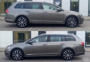 Brown Volkswagen Golf 2015 in Kaunas, with an engine capacity of 2.00 L and mileage of 165 thousand km for 9500 €, photo 3 on AUTOMOTO.COM.LV