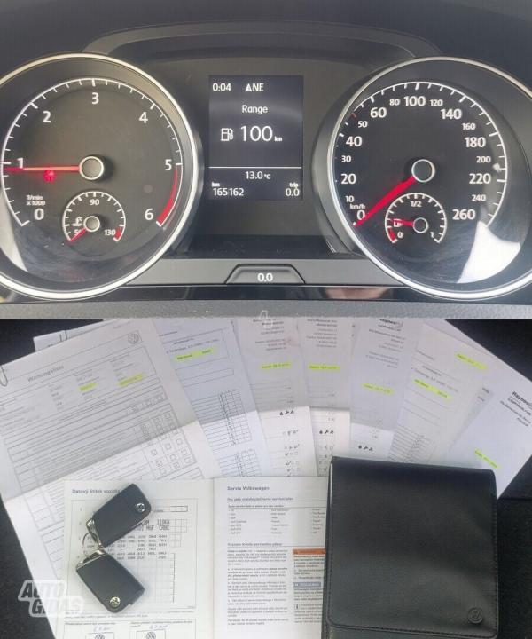 Brown Volkswagen Golf 2015 in Kaunas, with an engine capacity of 2.00 L and mileage of 165 thousand km for 9500 €, photo 5 on AUTOMOTO.COM.LV