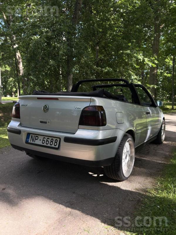 Volkswagen Golf 1999 Balvi, ar dzinēja tilpumu 1.90 L un nobraukumu 300 tūkst. km par 2400 €, foto 5 vietnē AUTOMOTO.COM.LV