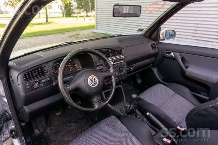 Volkswagen Golf 2001 in Riga, with an engine capacity of 1.90 L and mileage of 230 thousand km for 1385 €, photo 12 on AUTOMOTO.COM.LV