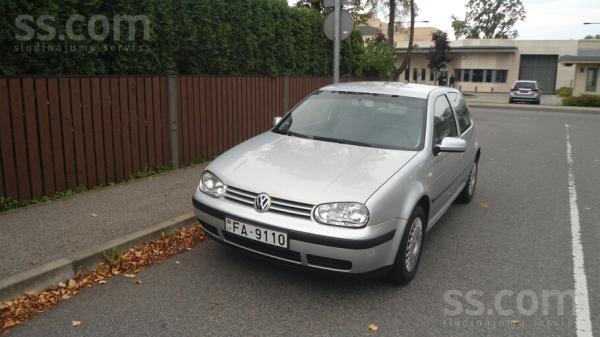 Volkswagen Golf 2004 in Riga, with an engine capacity of 1.60 L and mileage of 175 thousand km for 1500 €, photo 1 on AUTOMOTO.COM.LV