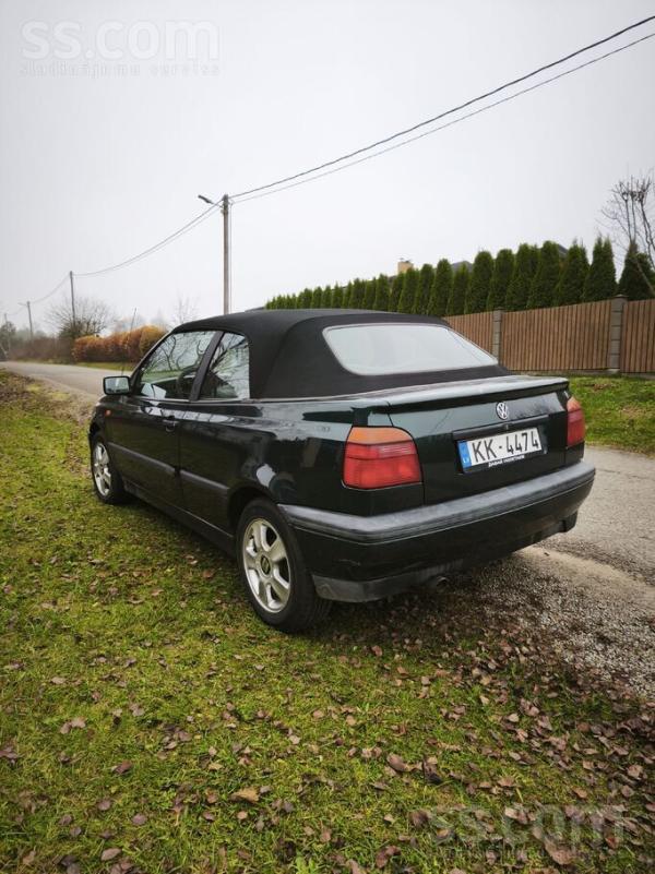 Green Volkswagen Golf 1996 in Riga, with an engine capacity of 1.80 L and mileage of 269 thousand km for 2000 €, photo 2 on AUTOMOTO.COM.LV