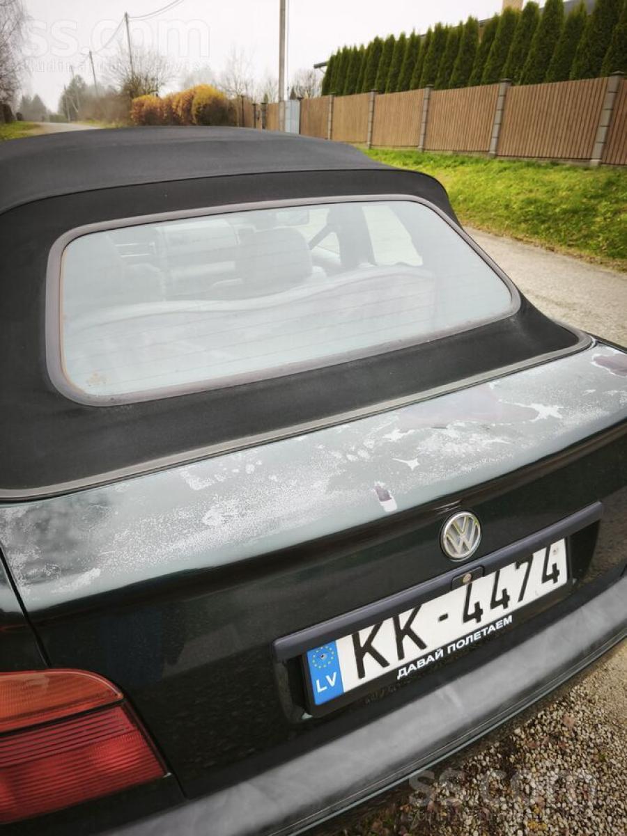 Green Volkswagen Golf 1996 in Riga, with an engine capacity of 1.80 L and mileage of 272 thousand km for 1800 €, photo 4 on AUTOMOTO.COM.LV