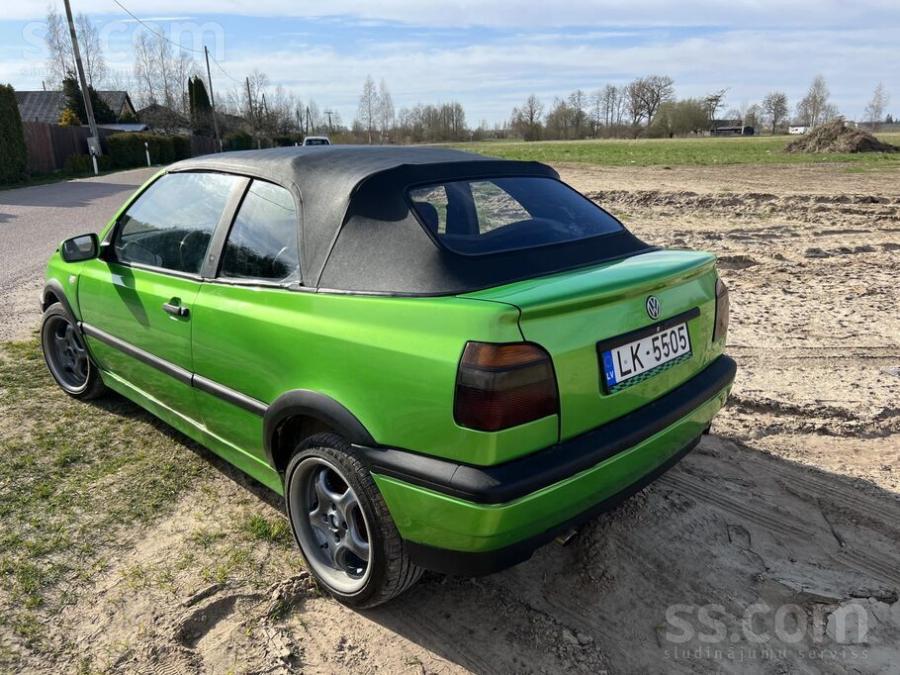 Зеленый Фольксваген Гольф 1996 в Рига, объемом двигателя 1.90 л и пробегом 197 тыс. км за 1795 €, фото 7 на AUTOMOTO.COM.LV