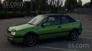 Zaļš Volkswagen Golf 1996 Rīga, ar dzinēja tilpumu 1.90 L un nobraukumu 200 tūkst. km par 1795 €, foto  vietnē AUTOMOTO.COM.LV