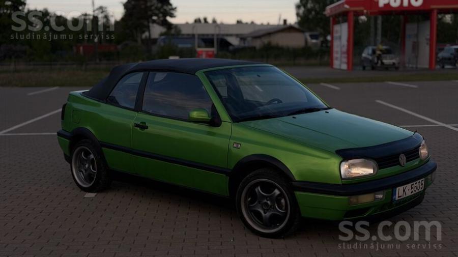 Zaļš Volkswagen Golf 1996 Rīga, ar dzinēja tilpumu 1.90 L un nobraukumu 200 tūkst. km par 1795 €, foto 4 vietnē AUTOMOTO.COM.LV