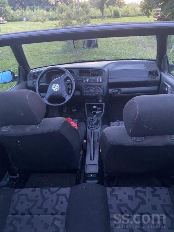 Green Volkswagen Golf 1998 in Ludza, with an engine capacity of 1.60 L and mileage of 250 thousand km for 1000 €, photo 6 on AUTOMOTO.COM.LV