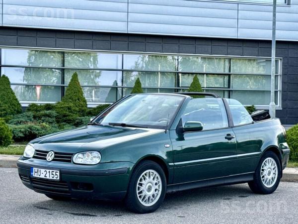 Green Volkswagen Golf 1998 in Riga, with an engine capacity of 1.60 L and mileage of 191 thousand km for 1490 €, photo 6 on AUTOMOTO.COM.LV