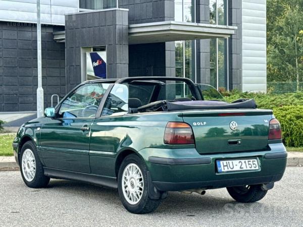 Green Volkswagen Golf 1998 in Riga, with an engine capacity of 1.60 L and mileage of 191 thousand km for 1490 €, photo 8 on AUTOMOTO.COM.LV