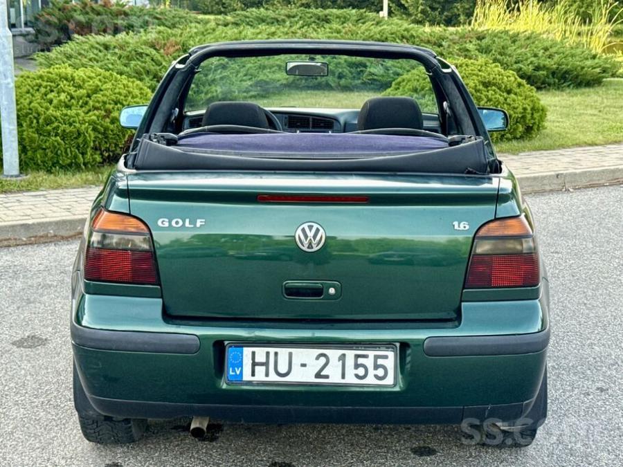 Zaļš Volkswagen Golf 1998 Rīga, ar dzinēja tilpumu 1.60 L un nobraukumu 191 tūkst. km par 1490 €, foto 10 vietnē AUTOMOTO.COM.LV