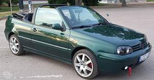 Green Volkswagen Golf 1999 in Zarasai, with an engine capacity of 1.90 L and mileage of 0 thousand km for 1900 €, photo  on AUTOMOTO.COM.LV
