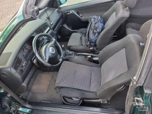 Green Volkswagen Golf 1999 in Zarasai, with an engine capacity of 1.90 L and mileage of 0 thousand km for 1900 €, photo 5 on AUTOMOTO.COM.LV