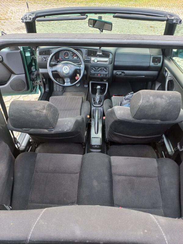 Green Volkswagen Golf 1999 in Zarasai, with an engine capacity of 1.90 L and mileage of 0 thousand km for 1900 €, photo 8 on AUTOMOTO.COM.LV