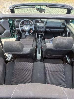 Green Volkswagen Golf 1999 in Zarasai, with an engine capacity of 1.90 L and mileage of 0 thousand km for 1900 €, photo 9 on AUTOMOTO.COM.LV