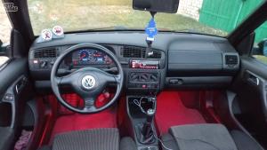 Green Volkswagen Golf 1999 in Zarasai, with an engine capacity of 1.90 L and mileage of 0 thousand km for 1900 €, photo 11 on AUTOMOTO.COM.LV