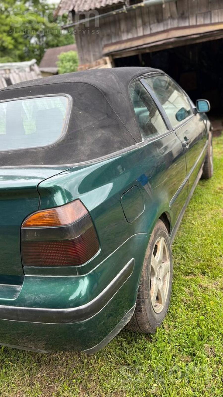 Zaļš Volkswagen Golf 2000 Jēkabpils, ar dzinēja tilpumu 1.80 L un nobraukumu 317 tūkst. km par 1500 €, foto 4 vietnē AUTOMOTO.COM.LV
