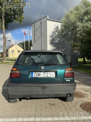 Green Volkswagen Golf 1992 in Jelgava, with an engine capacity of 1.90 L and mileage of 184 thousand km for 4000 €, photo 6 on AUTOMOTO.COM.LV