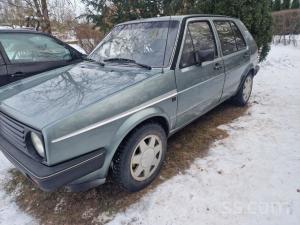 Zaļš Volkswagen Golf 1986 Bauska, ar dzinēja tilpumu 1.60 L un nobraukumu 236 tūkst. km par 800 €, foto 3 vietnē AUTOMOTO.COM.LV