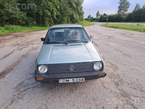 Green Volkswagen Golf 1986 in Jekabpils, with an engine capacity of 1.30 L and mileage of 256 thousand km for 600 €, photo  on AUTOMOTO.COM.LV
