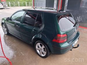 Green Volkswagen Golf 1998 in Rezekne, with an engine capacity of 1.90 L and mileage of 0 thousand km for 1100 €, photo 5 on AUTOMOTO.COM.LV