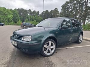 Green Volkswagen Golf 1998 in Rezekne, with an engine capacity of 1.90 L and mileage of 0 thousand km for 1100 €, photo 8 on AUTOMOTO.COM.LV