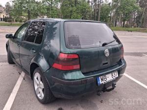Green Volkswagen Golf 1998 in Rezekne, with an engine capacity of 1.90 L and mileage of 0 thousand km for 1100 €, photo 9 on AUTOMOTO.COM.LV