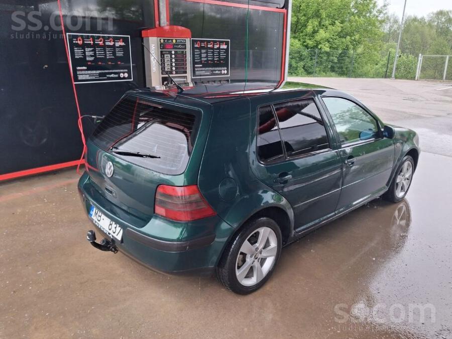 Zaļš Volkswagen Golf 1998 Rēzekne, ar dzinēja tilpumu 1.90 L un nobraukumu 0 tūkst. km par 1100 €, foto 4 vietnē AUTOMOTO.COM.LV